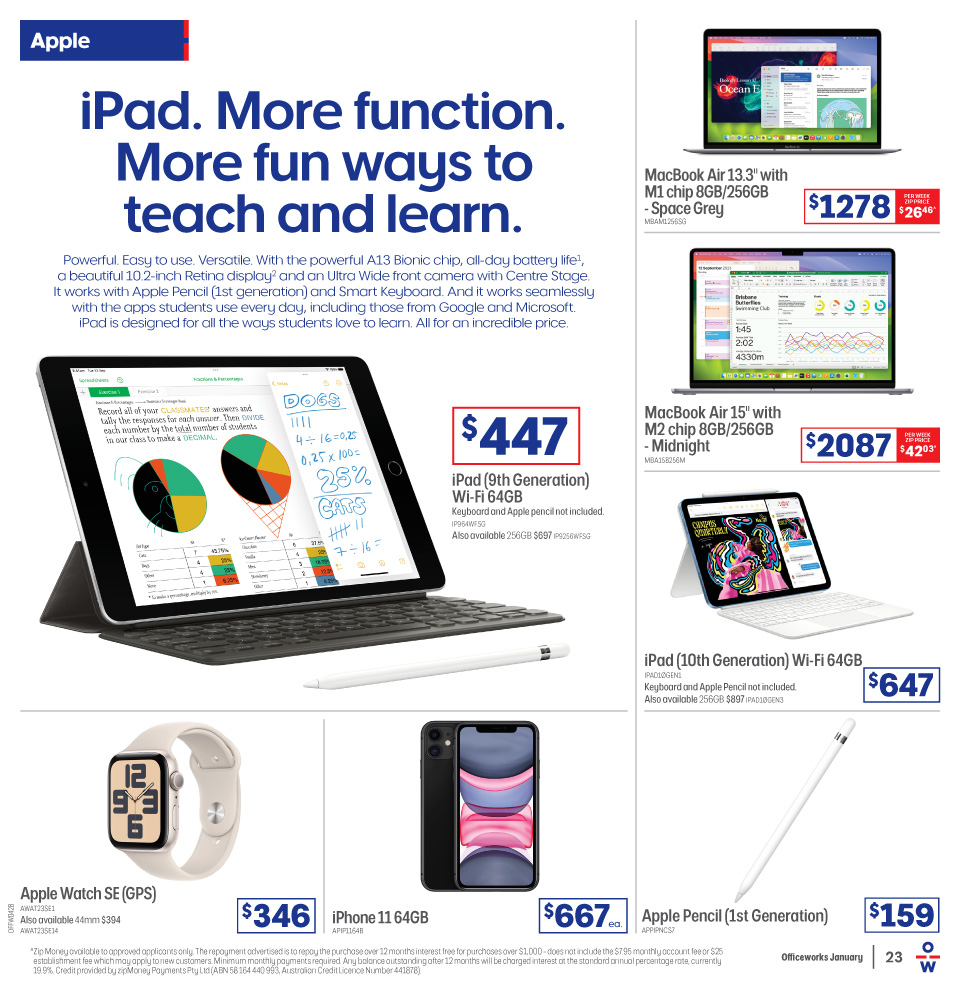Officeworks Catalogue Back to School Jan 2024 | Catalogue AU
