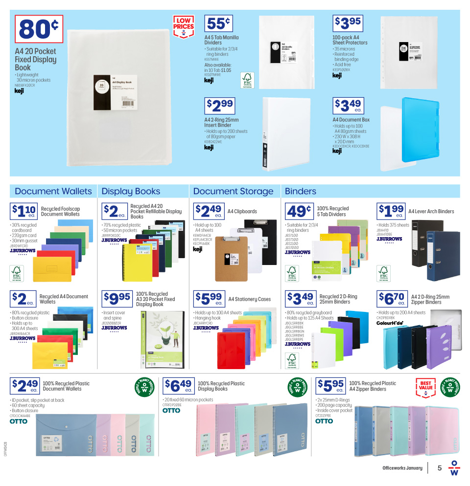 Officeworks Catalogue Back to School Jan 2024 | Catalogue AU