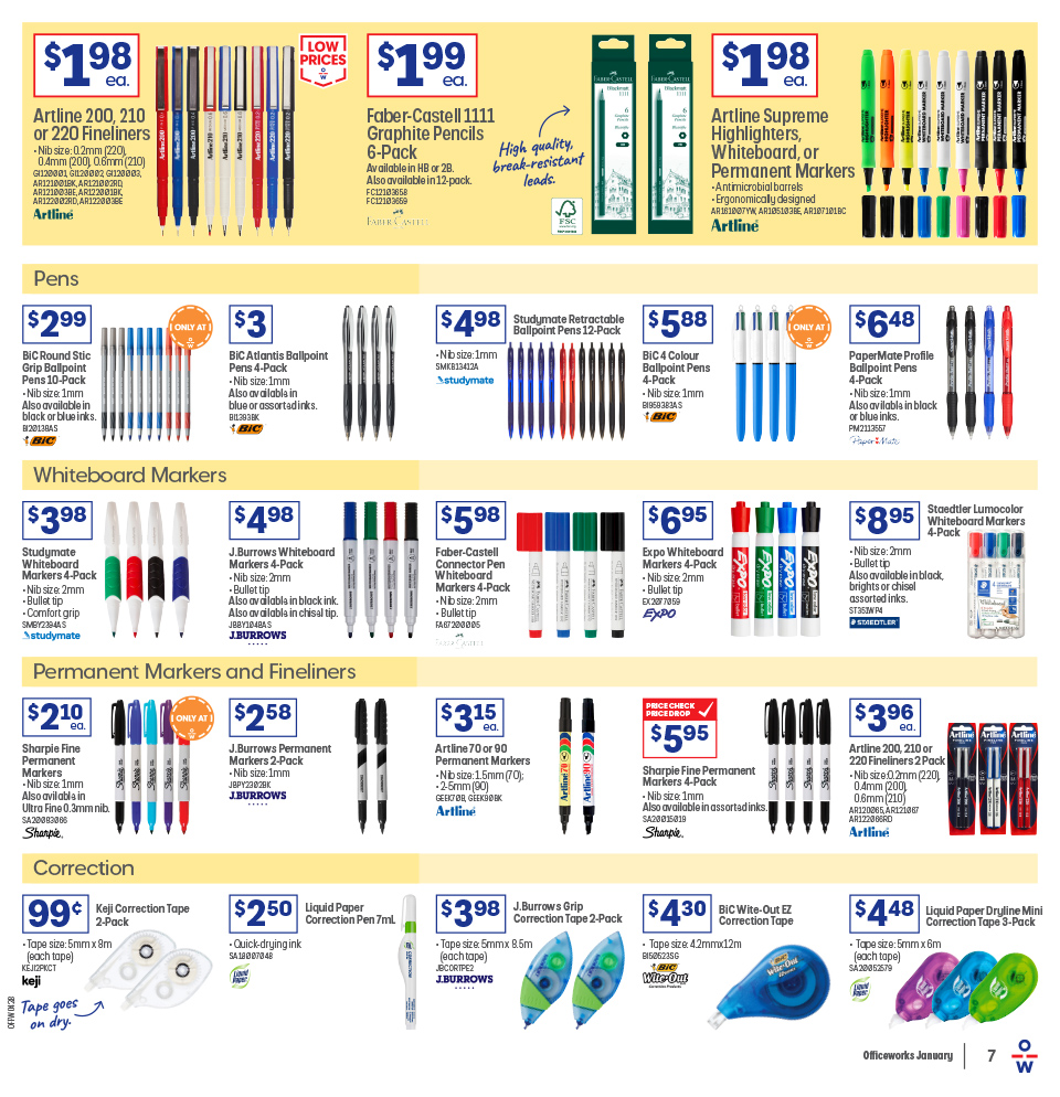 Officeworks Catalogue Back to School Jan 2024 | Catalogue AU