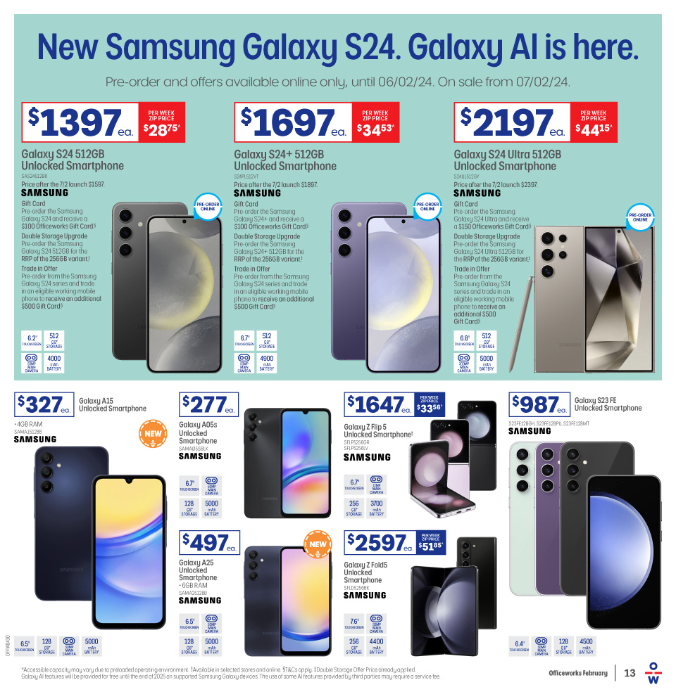 Officeworks Catalogue 1 - 15 Feb 2024 | Catalogue AU