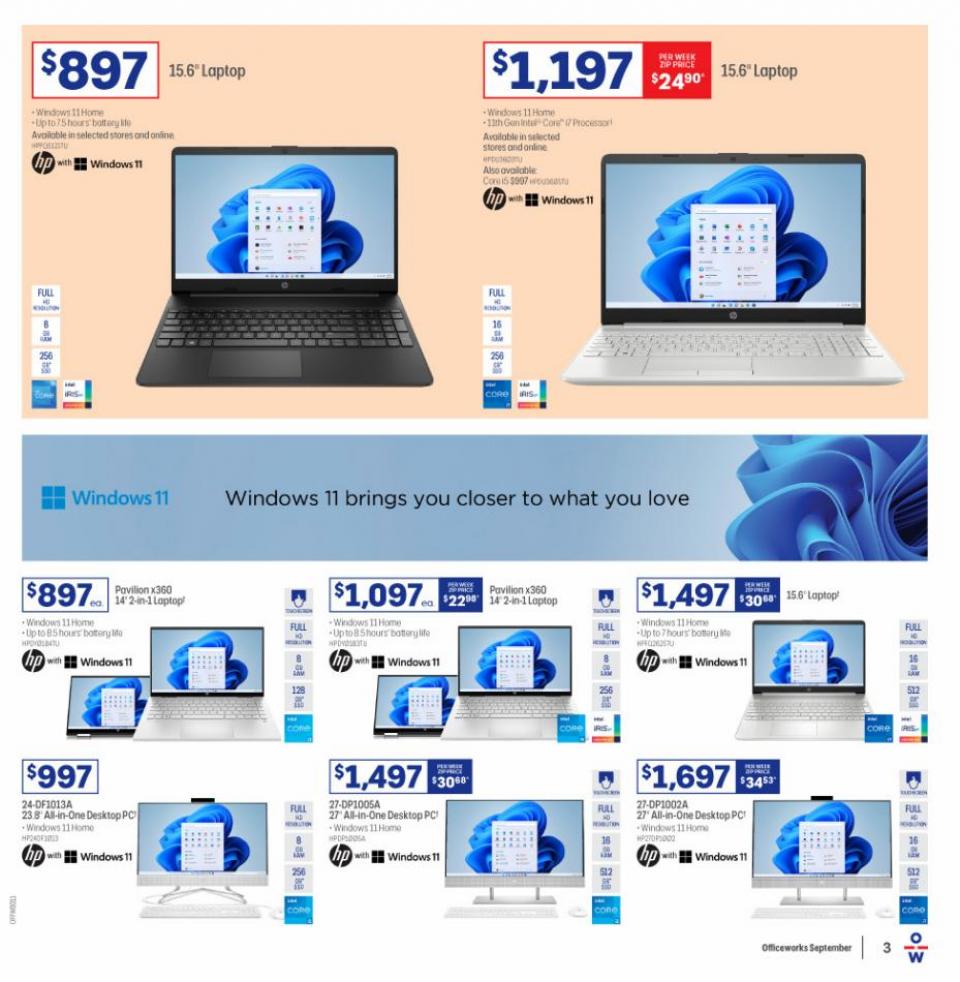 Officeworks Catalogue 2 - 15 Sep 2022 | Catalogue AU