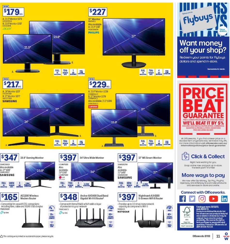 Officeworks Catalogue 22 Dec - 5 Feb | Catalogue AU