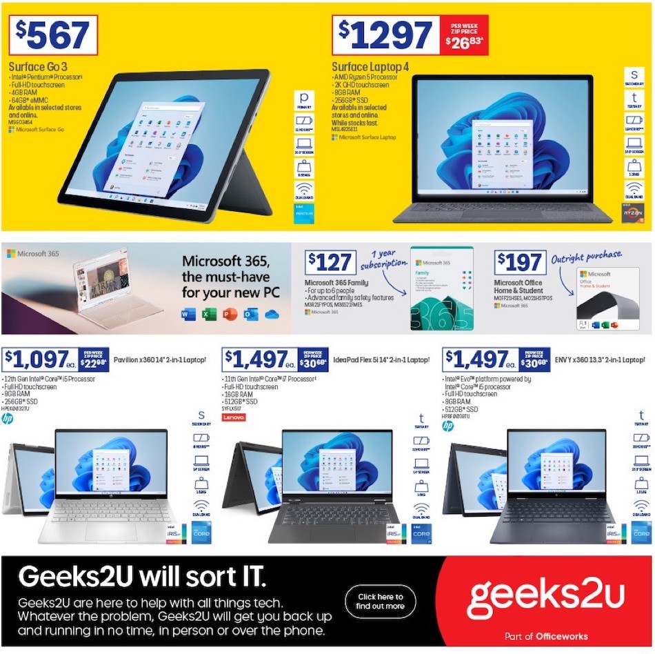 Officeworks Catalogue 22 Dec - 5 Feb | Catalogue AU
