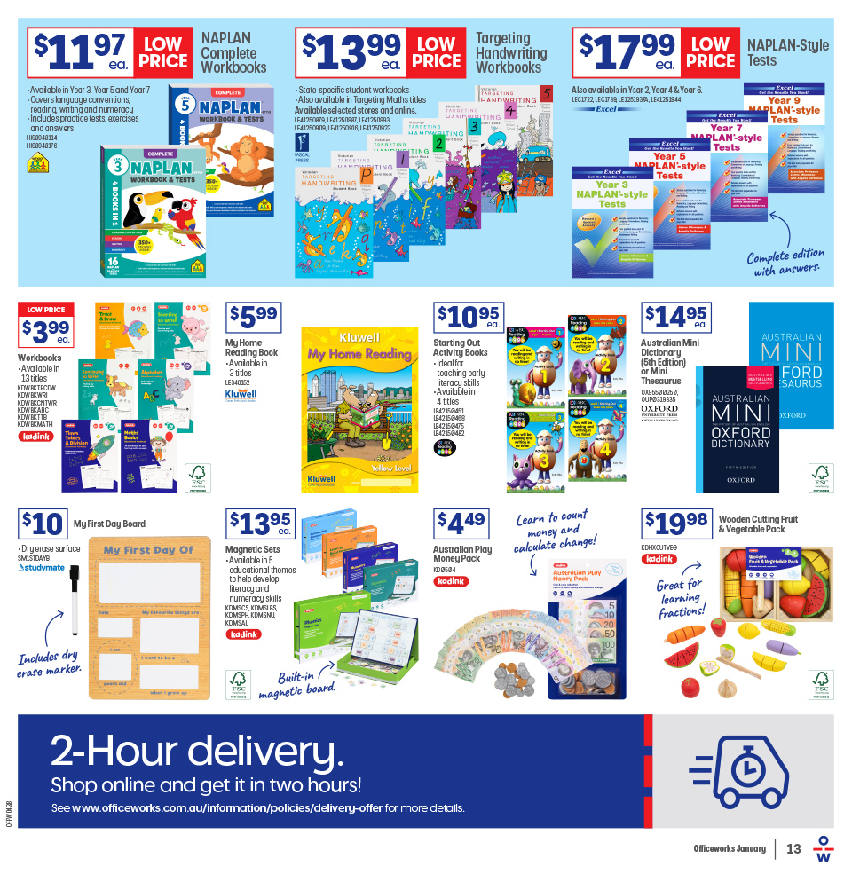 Officeworks Catalogue 26 Dec - 4 Feb | Catalogue AU