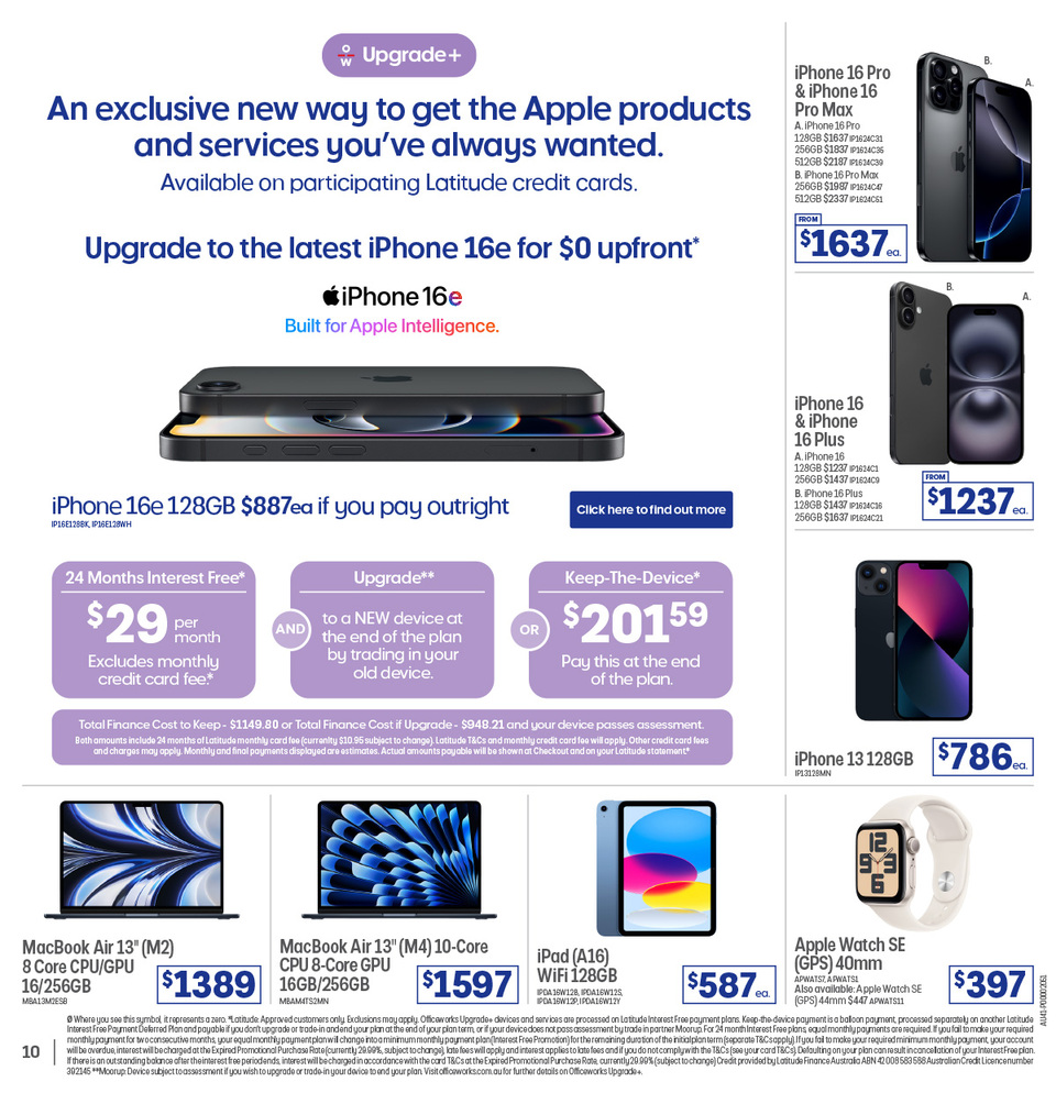 Officeworks Catalogue August 6 - 20, 2025 We Won't be Beaten on Price ...