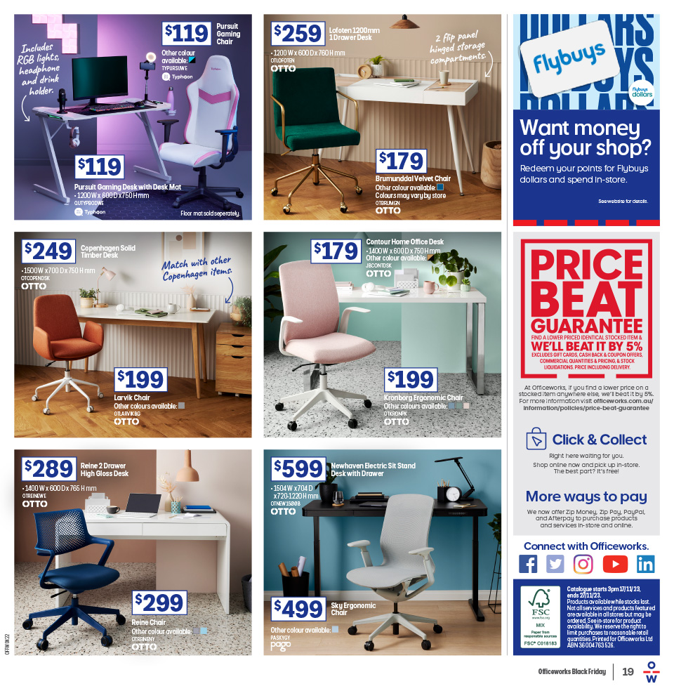 Officeworks Catalogue Black Friday 2023 | Catalogue AU