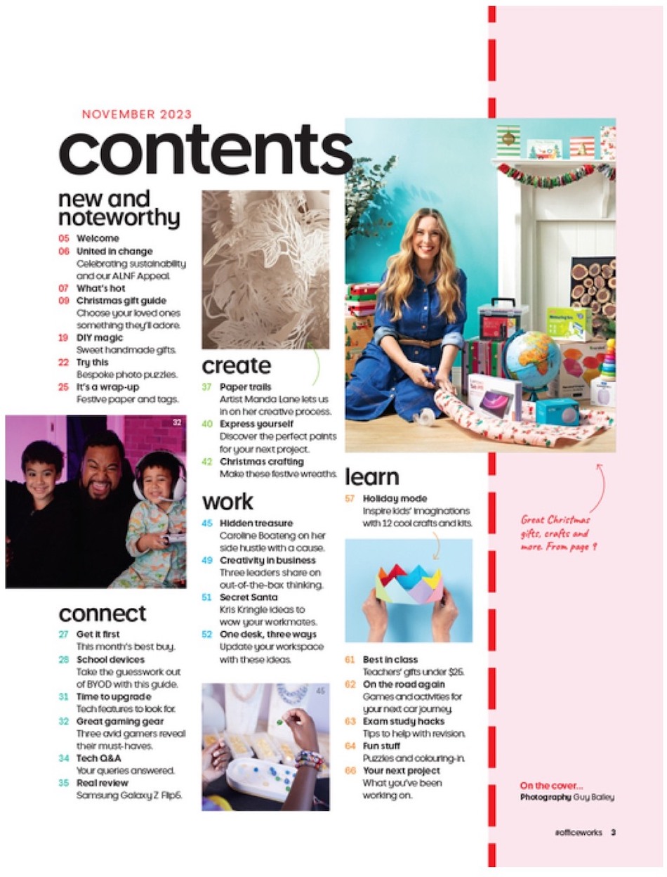 Officeworks Catalogue Christmas Magazine 2023 | Catalogue AU