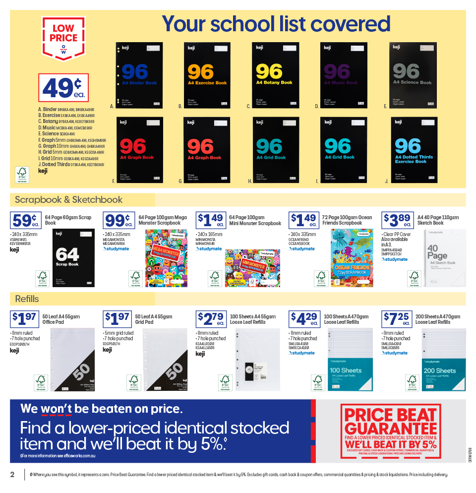 Officeworks Catalogue December 31, 2024 - February 2, 2025 We Won't be ...