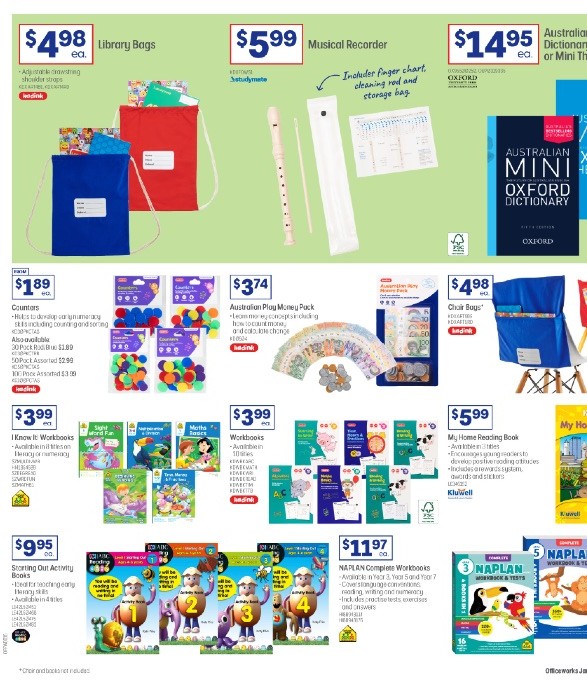Officeworks Catalogue School Jan 2023 - Catalogue AU
