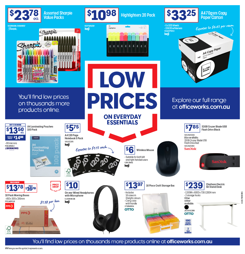 Officeworks Catalogue September 3 - 18, 2025 Big Value Big Names ...