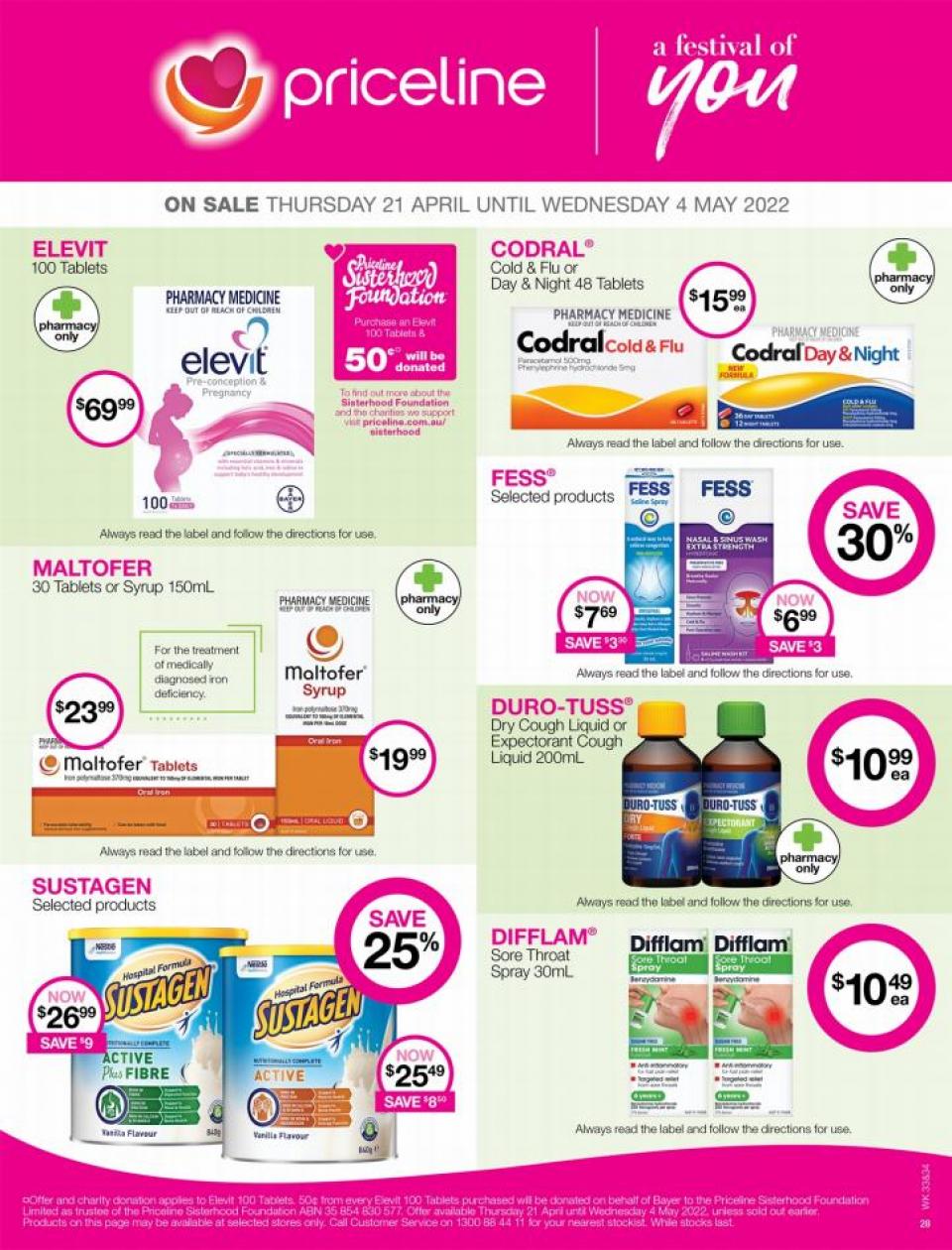 Priceline Catalogue 21 Apr - 4 May 2022 | Catalogue AU