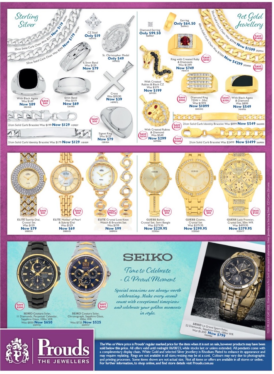 Prouds Catalogue 10 Jul - 6 Aug 2023 | Catalogue AU