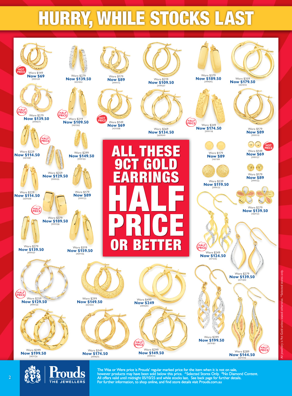 Prouds Catalogue September 7 - October 5, 2025 Clearance Sale on Now | Catalogue AU