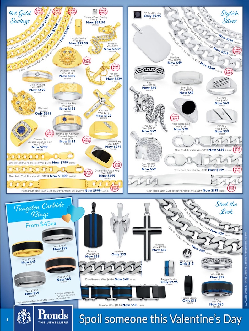 Prouds Catalogue Valentine's Day 2023 | Catalogue AU