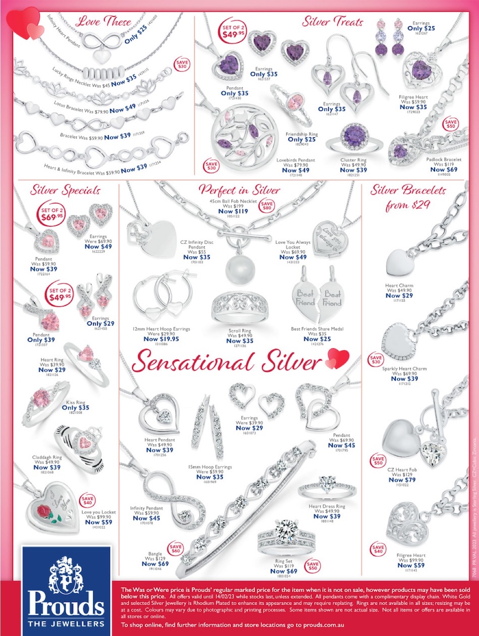 Prouds Catalogue Valentine's Day 2023 | Catalogue AU
