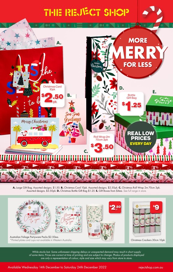 Reject Shop Catalogue 14 - 24 Dec 2022 | Catalogue AU