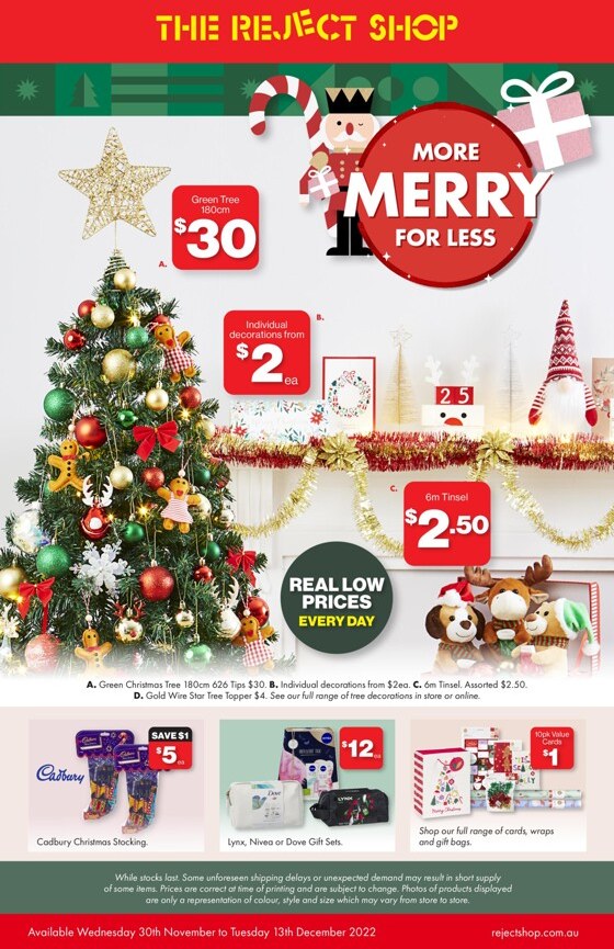 Reject Shop Catalogue Christmas 30 Nov - 13 Dec 2022 | Catalogue AU