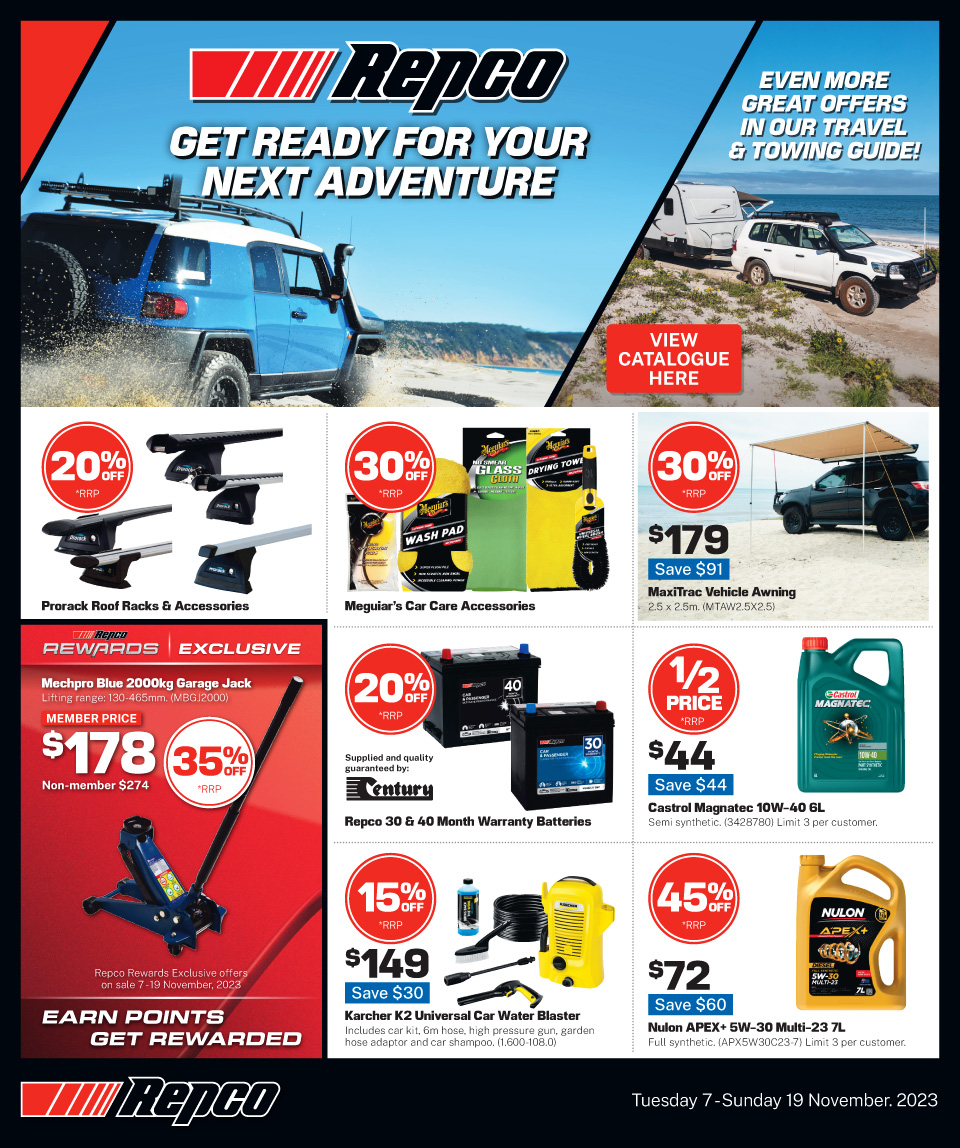 Repco Catalogue 7 - 19 Nov 2023 | Catalogue AU