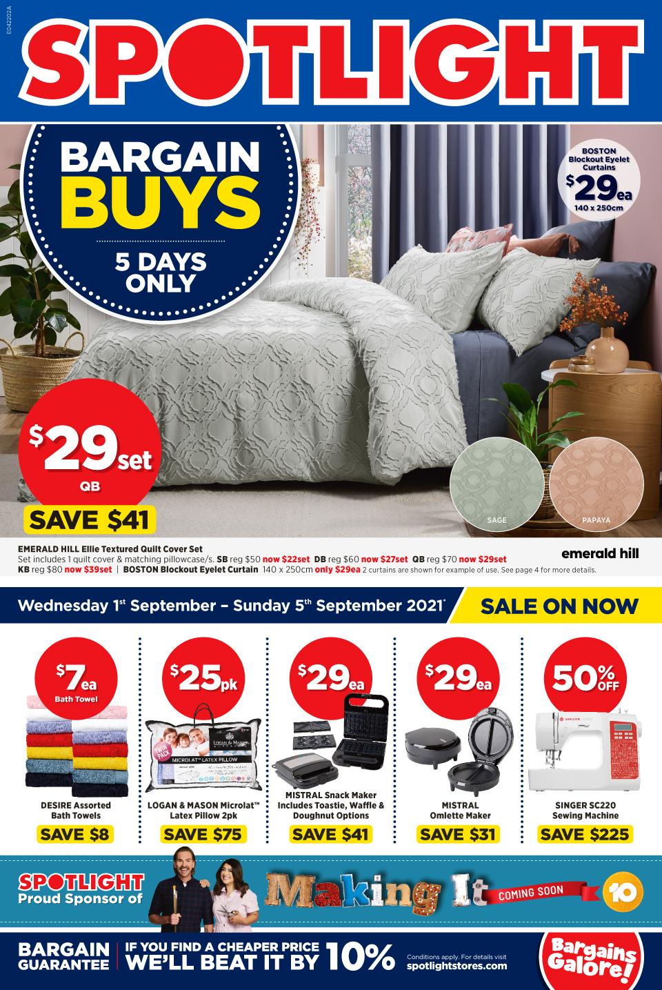 Spotlight Catalogue 1 - 5 Sep 2021 | Catalogue AU