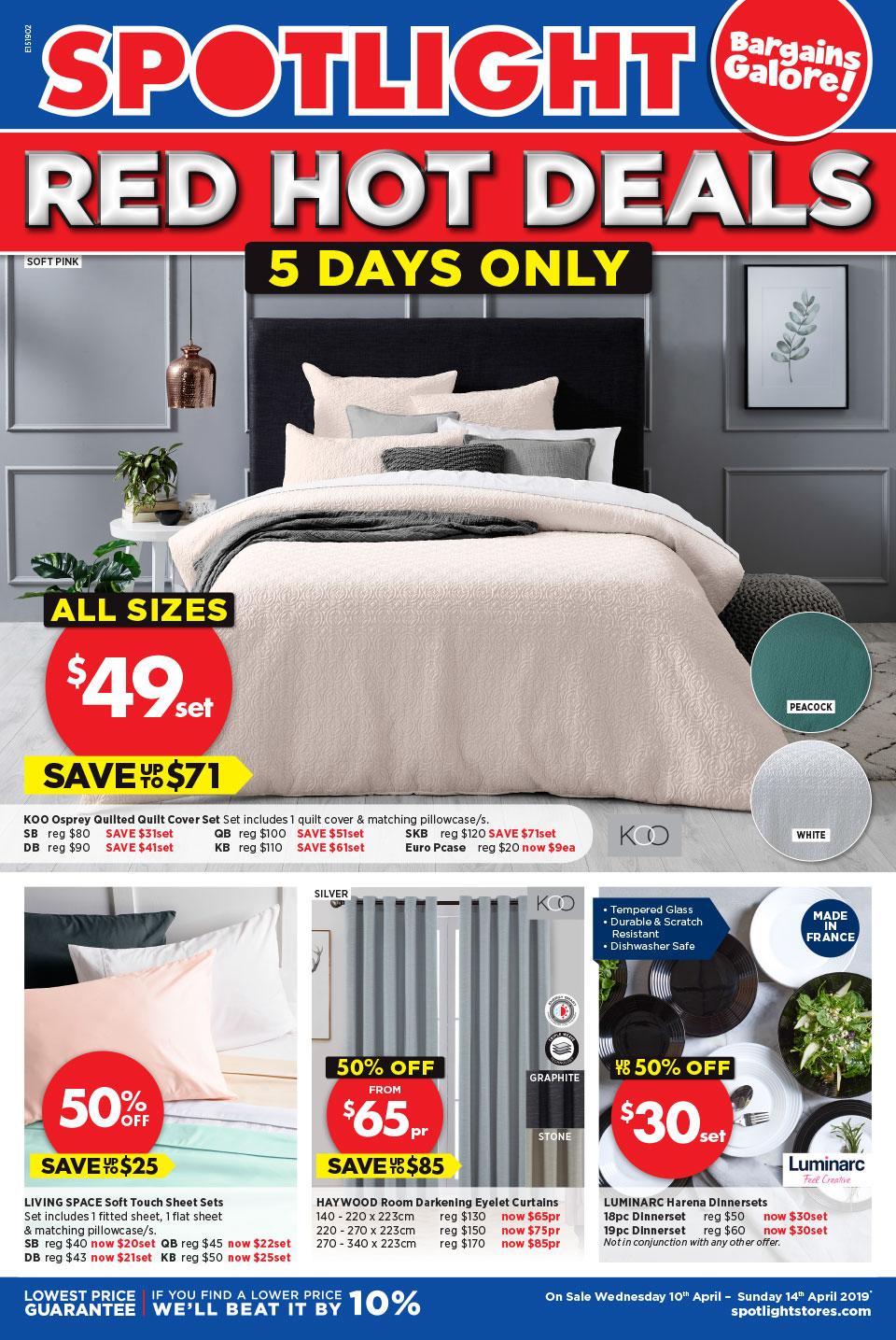 Spotlight Catalogue 10 - 14 Apr 2019 | Catalogue AU