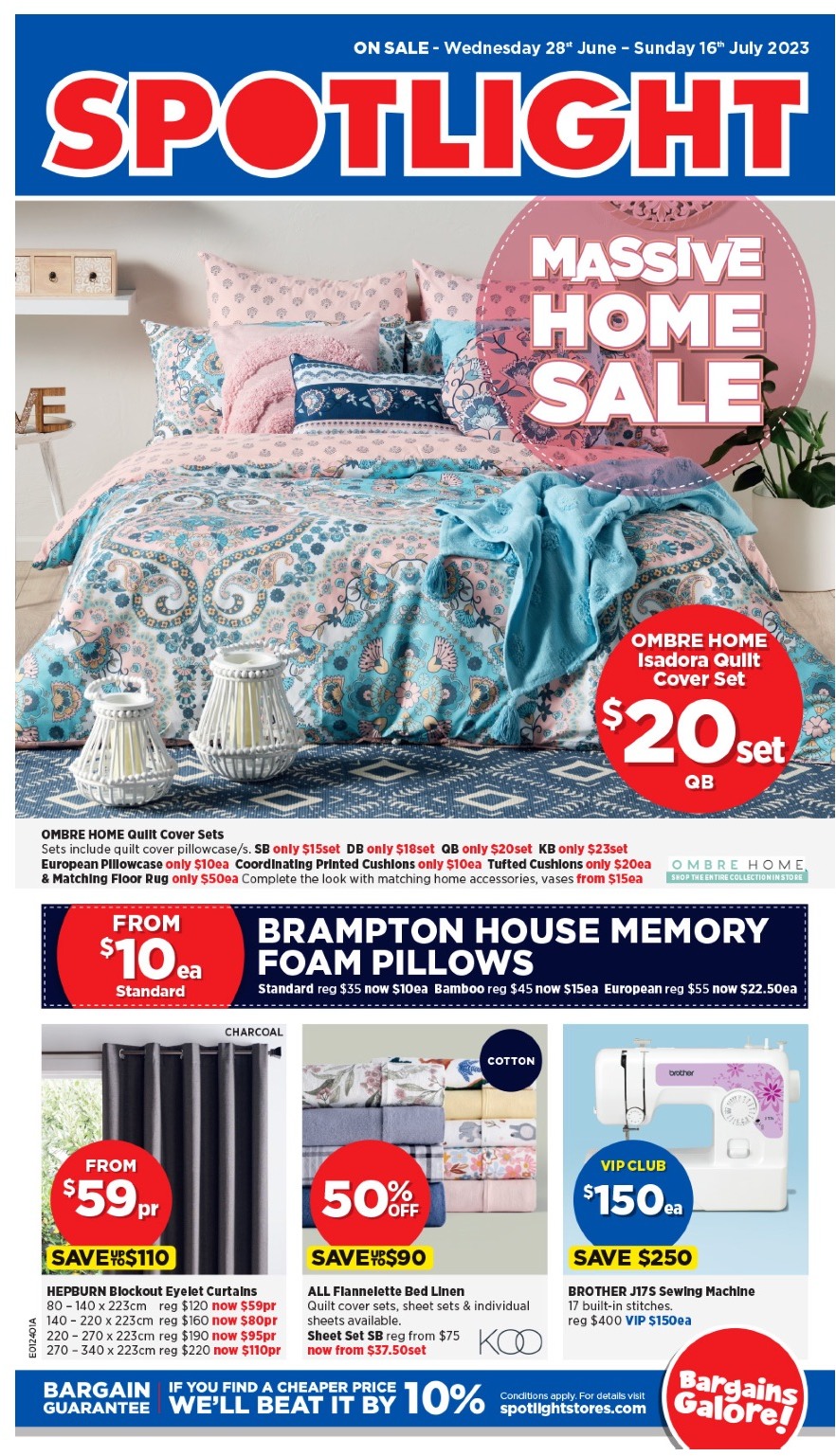 Spotlight Catalogue Home 28 Jun - 16 Jul 2023 | Catalogue AU