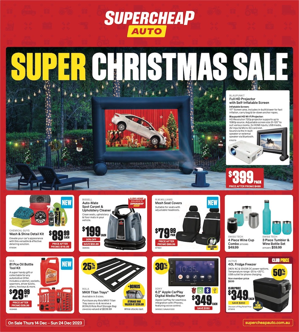 Supercheap Auto Catalogue 14 - 24 Dec 2023 | Catalogue AU