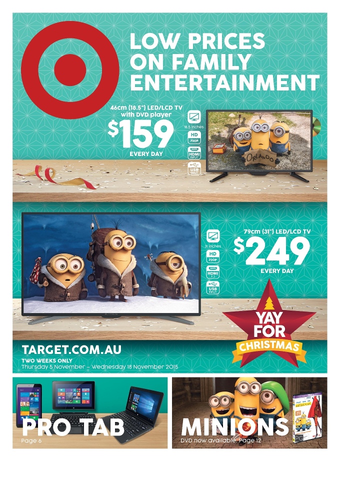 Target Catalogue Family Entertainment November 2015 | Catalogue AU