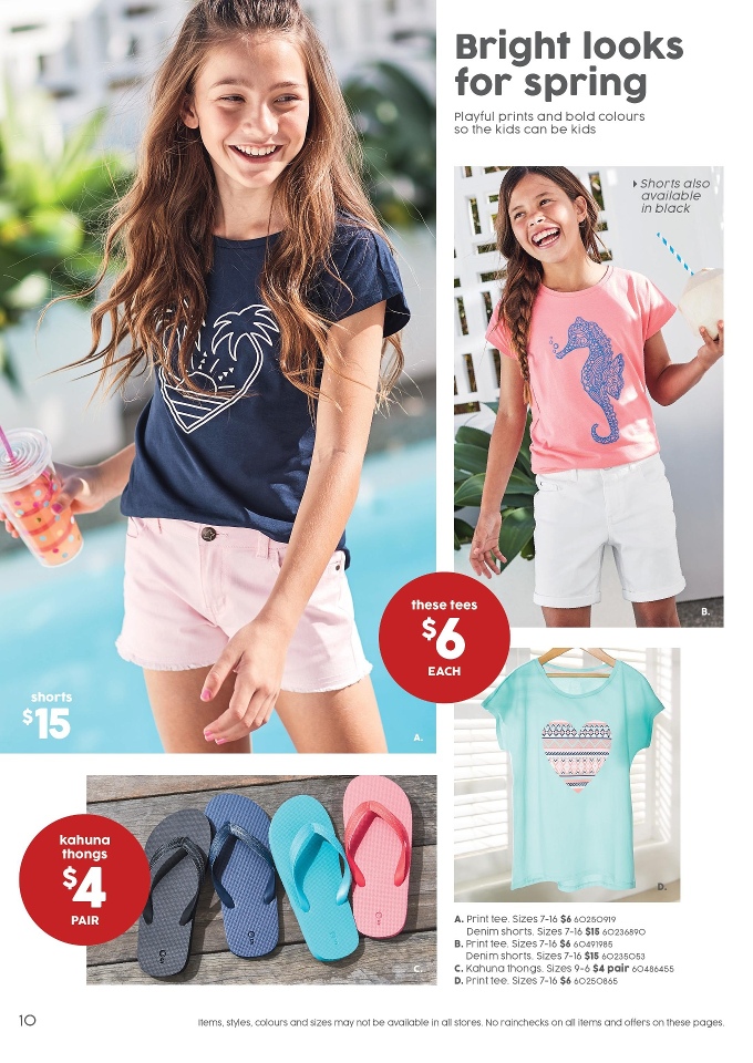 Target Catalogue Summer Wear 5 - 11 October 2017 | Catalogue AU