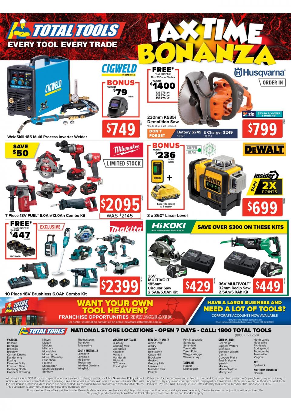 Total Tools Catalogue 15 - 30 Jun 2020 | Catalogue AU