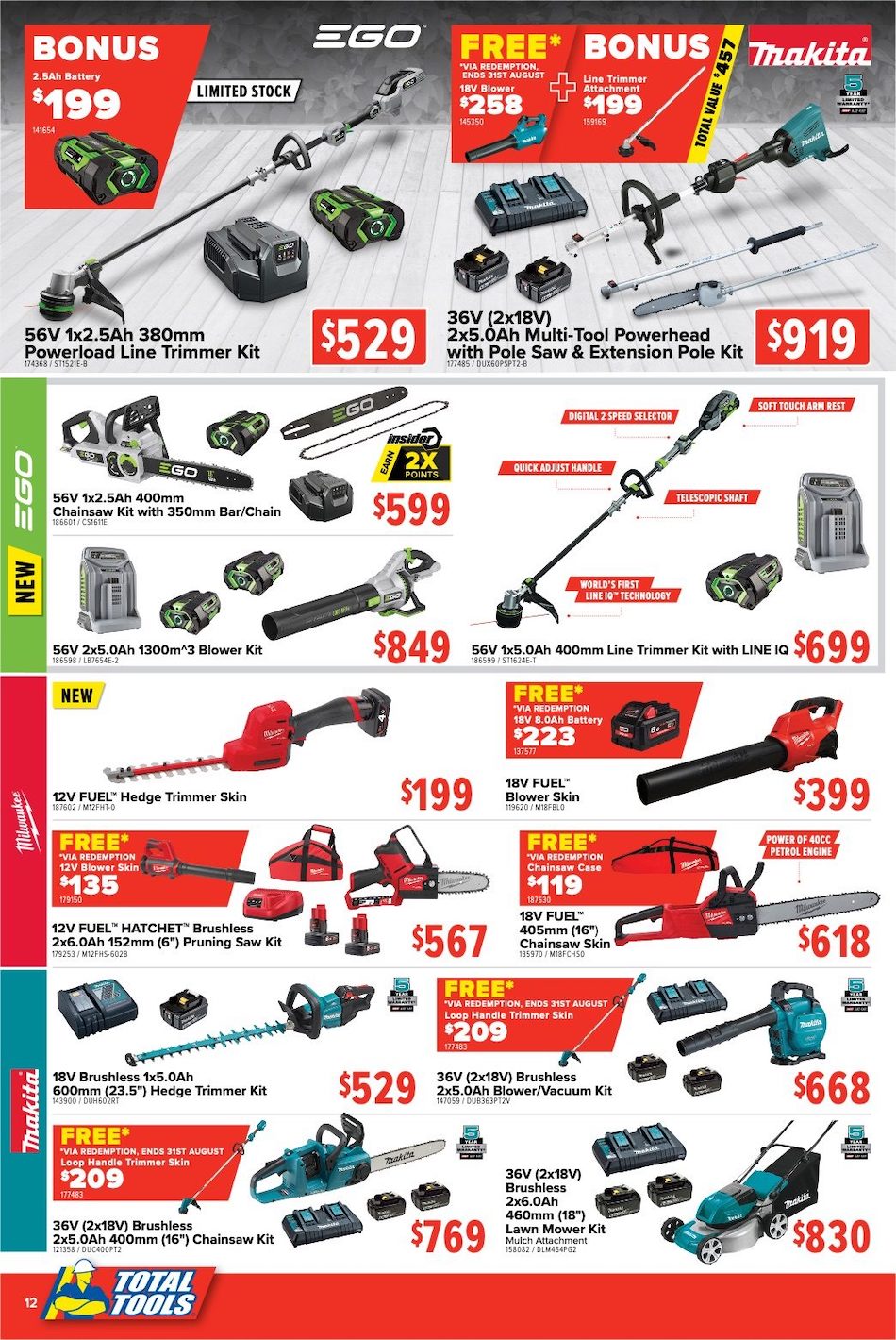 Total Tools Catalogue 16 Aug - 4 Sep 2022 | Catalogue AU