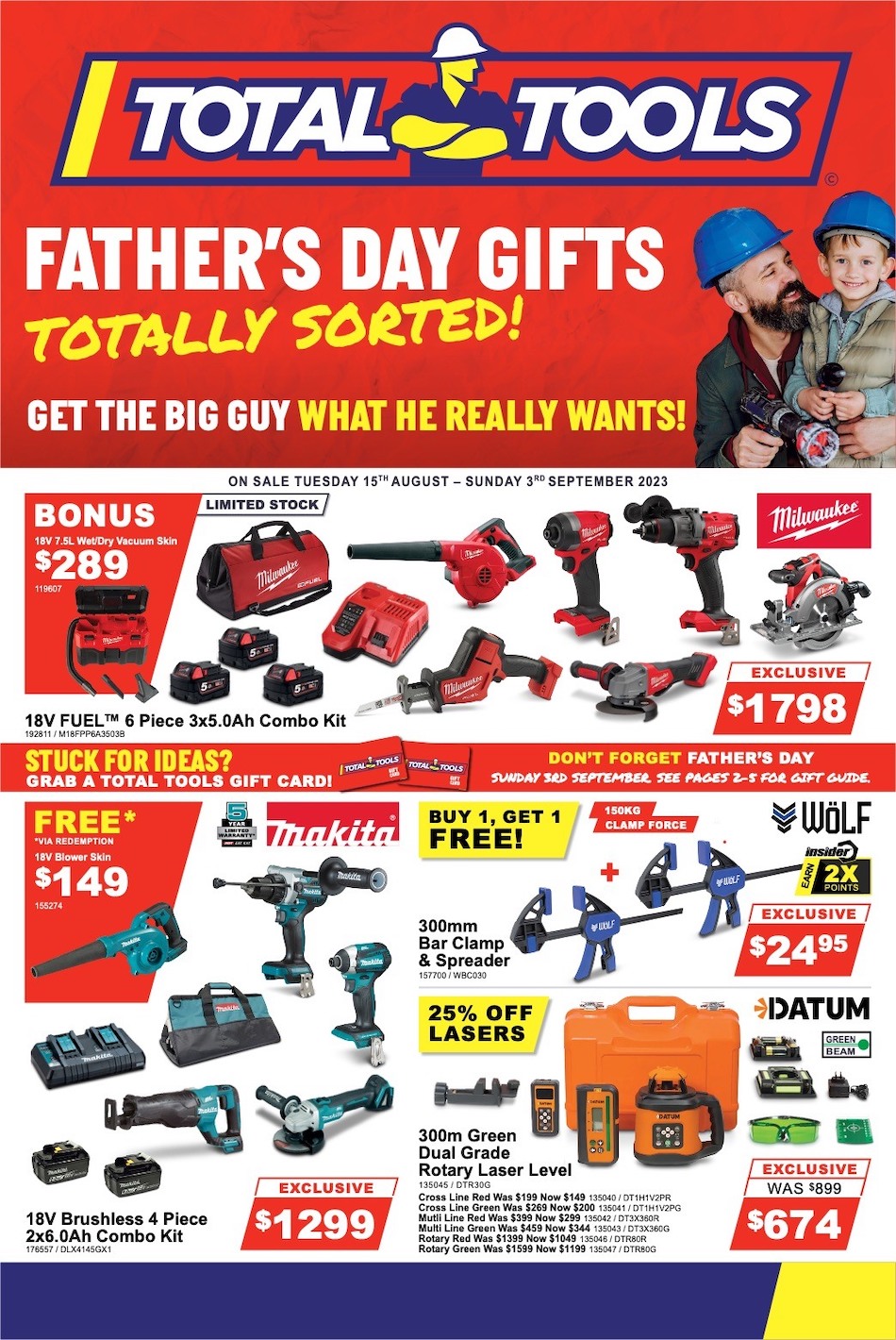 Total Tools Catalogue Father's Day 2023 | Catalogue AU