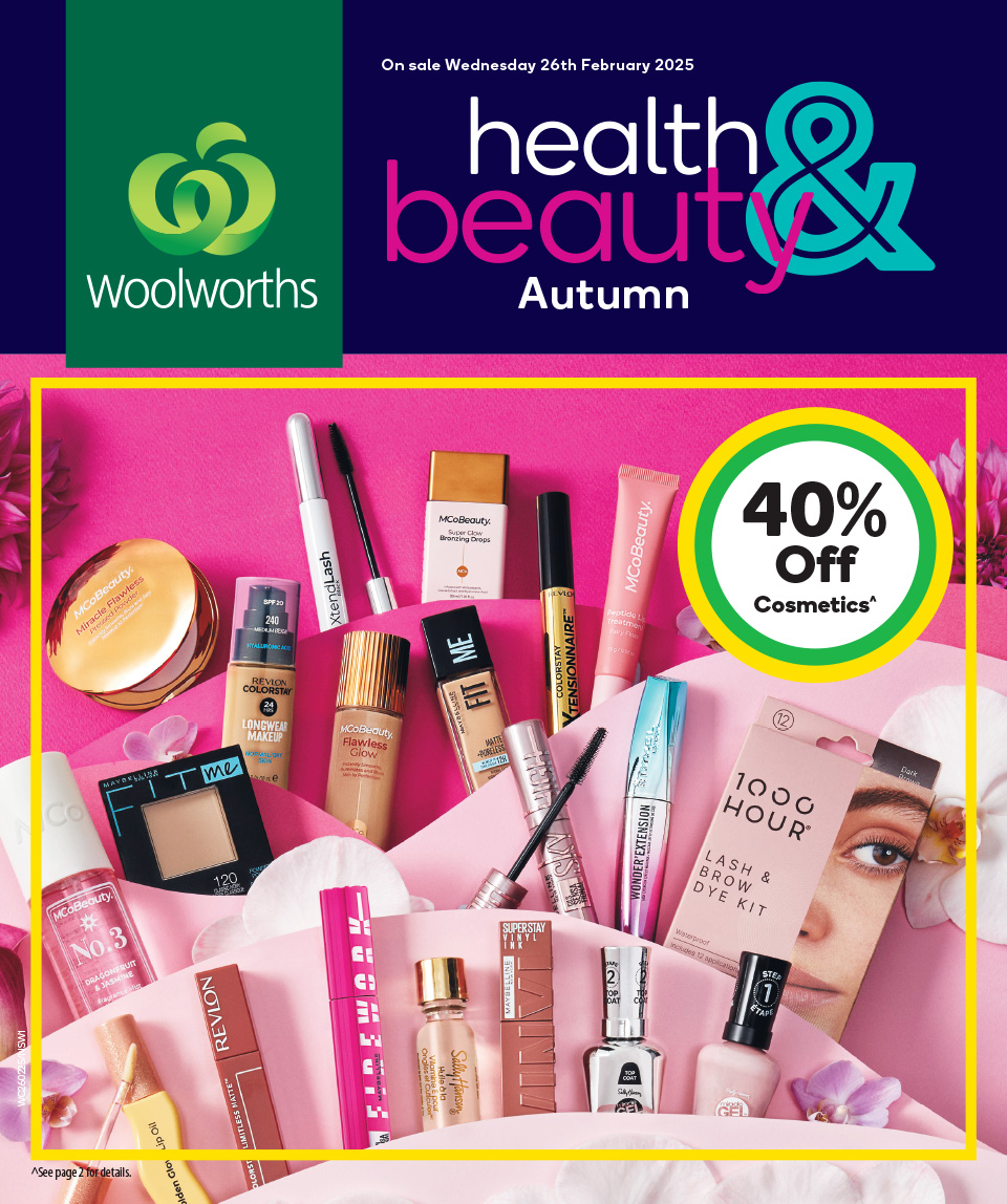 Autumn Health & Beauty Woolworths Catalogue February 26 - March 4, 2025 ...