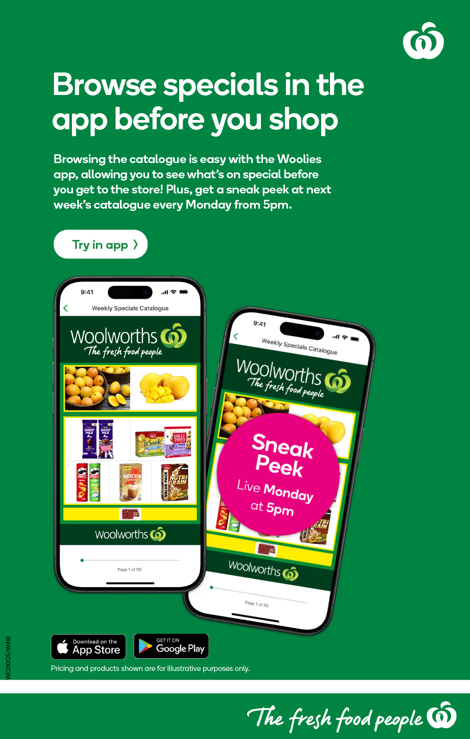 Weekly Specials Woolworths Catalogue January 1 - 7, 2025 WA | Catalogue AU
