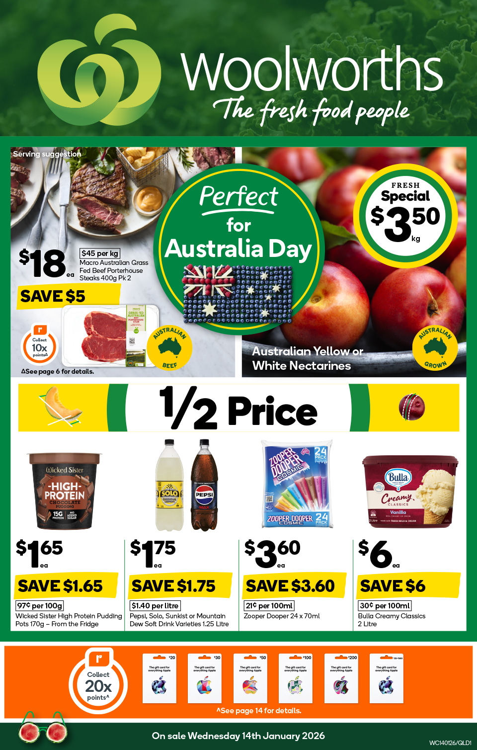 Weekly Woolworths Catalogue January 14 - 20, 2026 FNQ | Catalogue AU