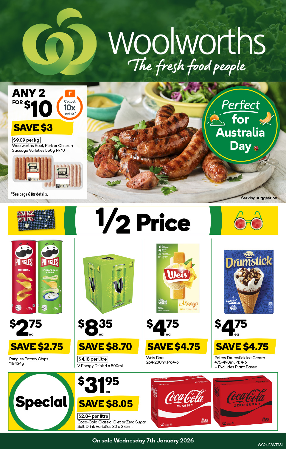 Weekly Woolworths Catalogue January 7 - 13, 2026 TAS | Catalogue AU